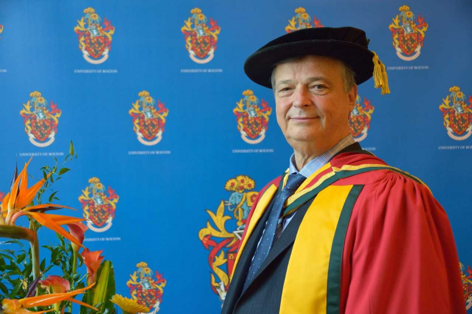 Dr Bernard Waldron | University of Greater Manchester